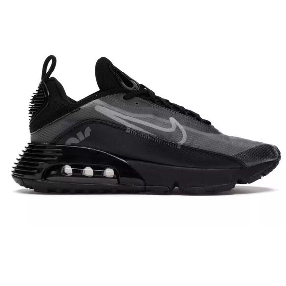 Nike | Shoes | Nike Air Max 290 Black Wolf Grey Clear Plastic Lace Up ...